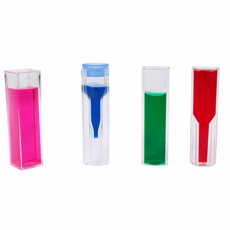 Glass Cuvettes for Spectrophotometer, for Chemical Laboratory ...