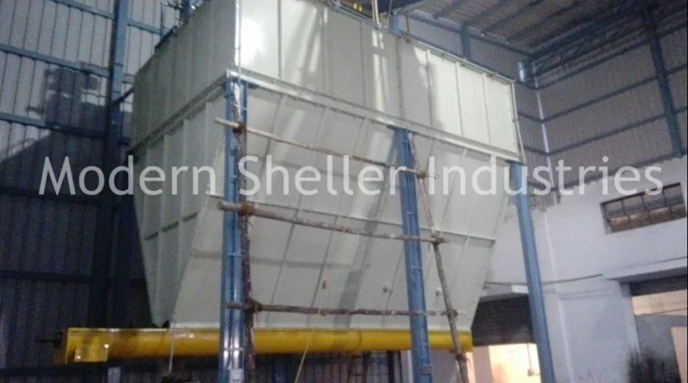 Grains/ Flour Rectangular Hopper Silo Manufacturer & Seller in Salem ...