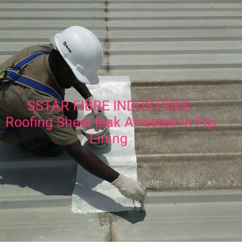 Grey FRP Lining, For Industrial, Packaging Type: Hand Layer Price in ...