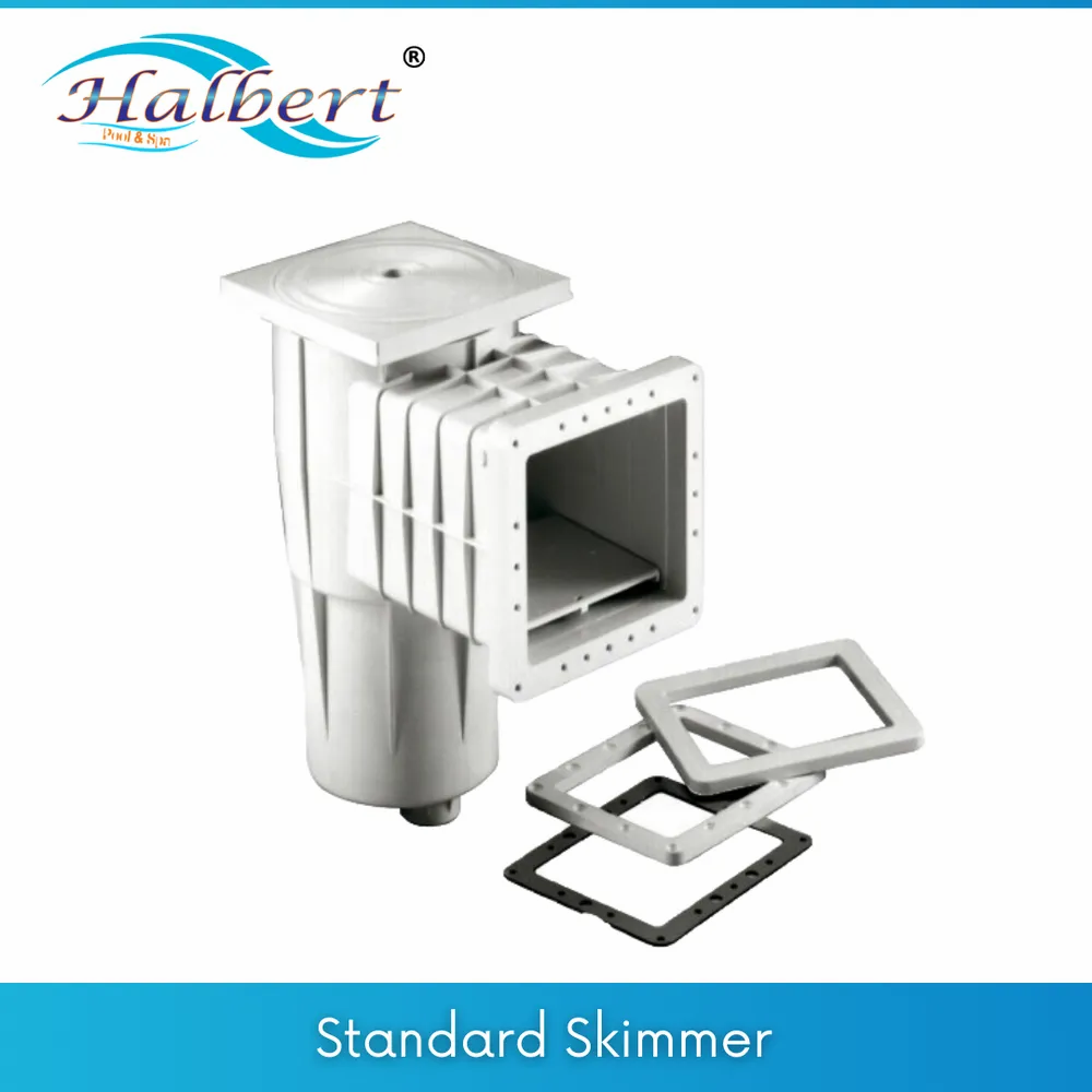 Halbert White Standard Swimming Pool Wall Skimmer, For Cleaning Purpose ...