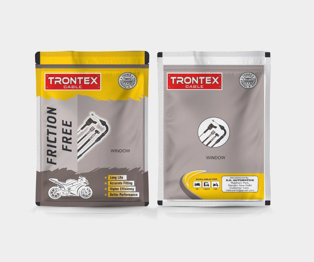 Hdpe Glossy Spare Parts Packaging Pouch, Heat Sealed Price in Rajpura ...