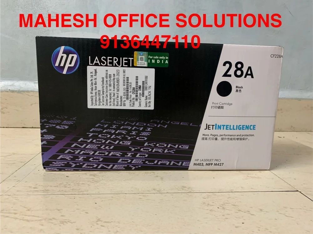 Hp 28A Black Original Laserjet Toner Cartridge, For Laser Printer Price ...
