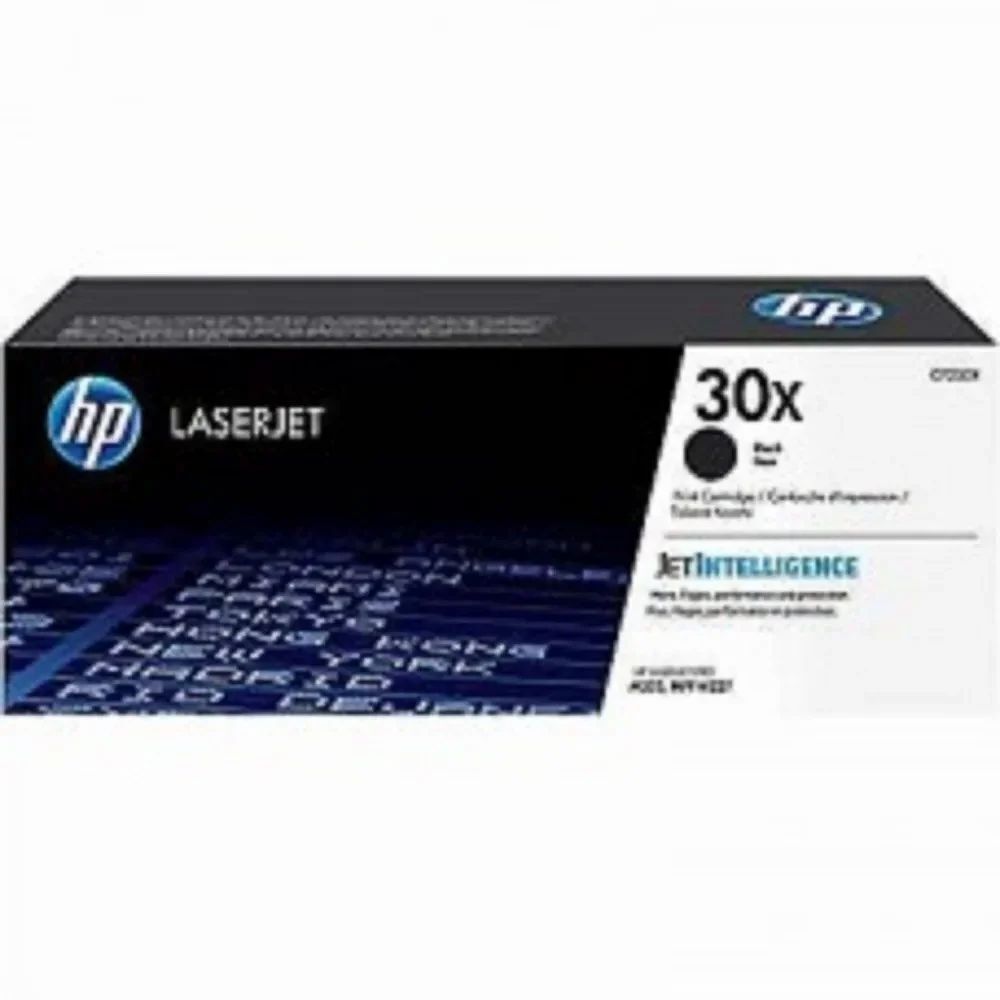 HP 30X High Yield Black Original LaserJet Toner Cartridge, 5000 Pages ...