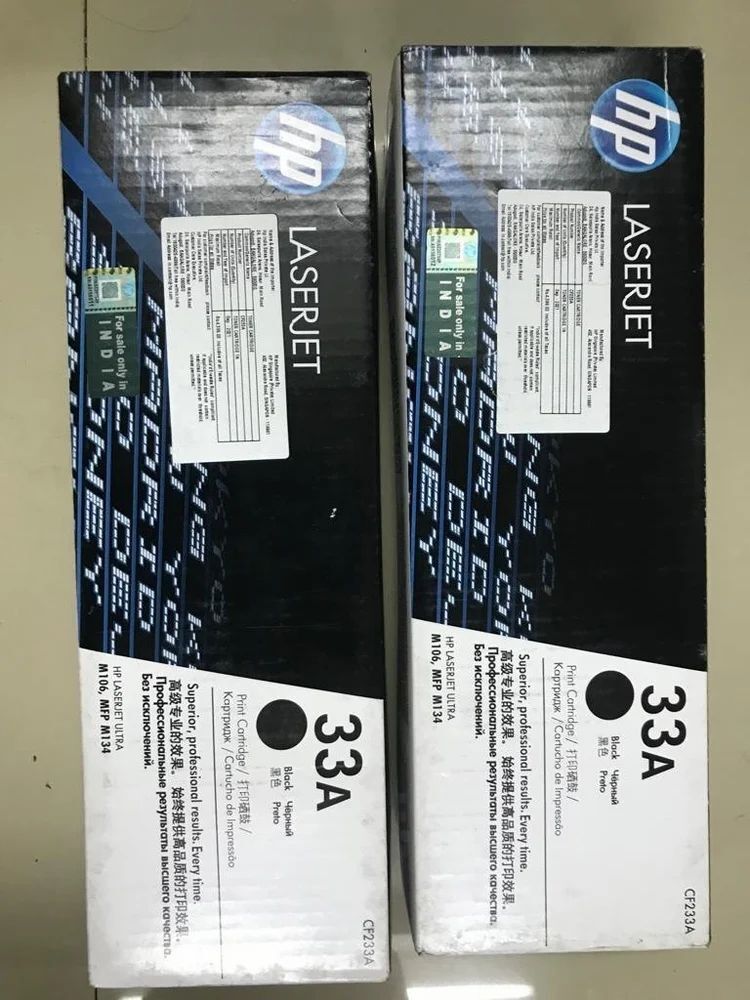 HP 33A Black Original LaserJet Toner Cartridge - (CF233A), For Laser ...