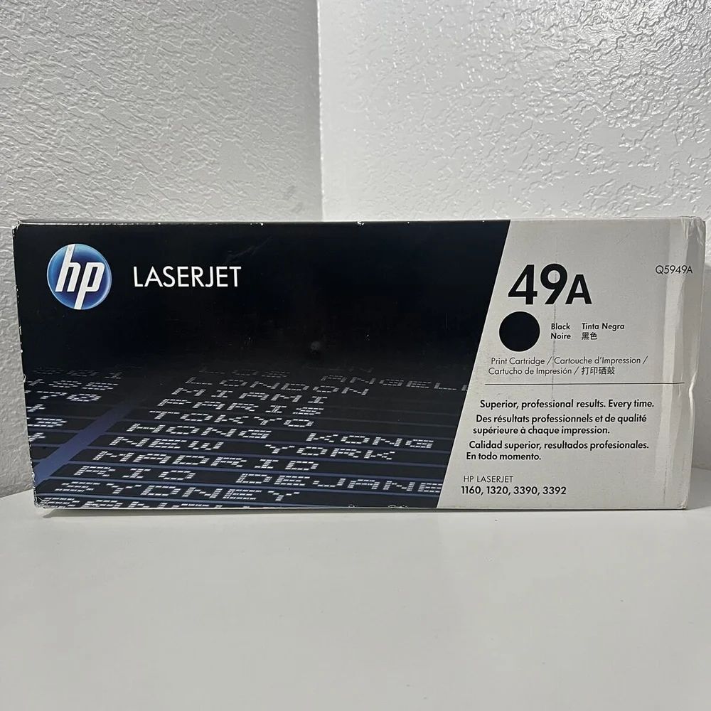 Hp 49a Black Original Laserjet Toner Cartridge, 2500 Pages Price in ...