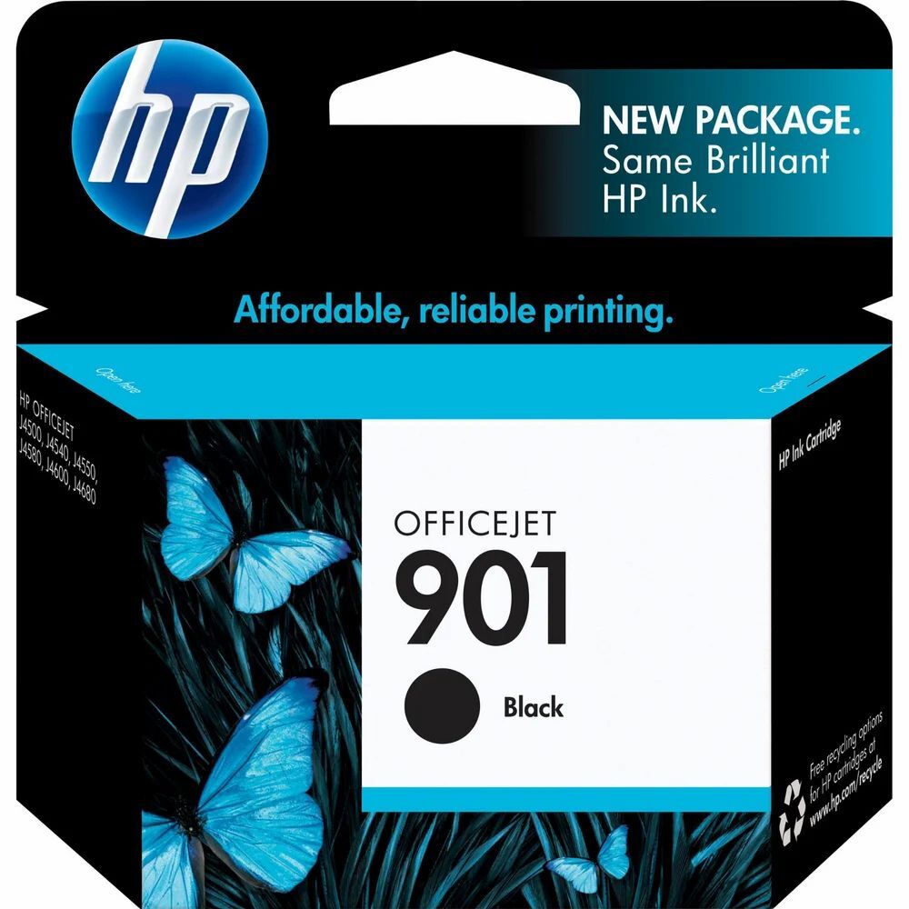 HP 901 Black Original Ink Cartridge Price in Mumbai, Maharashtra – ₹850 ...