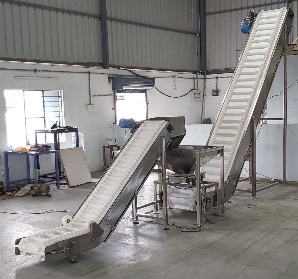 In Feed Conveyors, Capacity: 1 Ton Per Hour Manufacturer & Seller in ...
