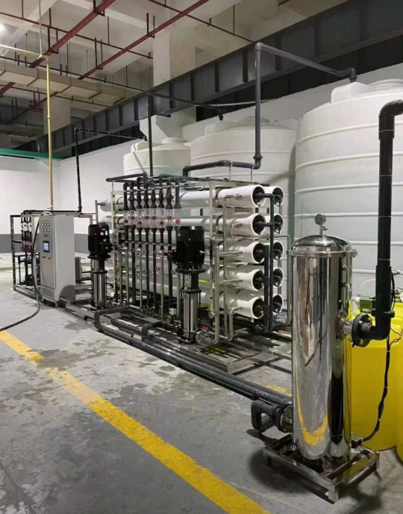 Industrial RO water plant, RO Capacity: More Than 10000 LPH, Stainless ...