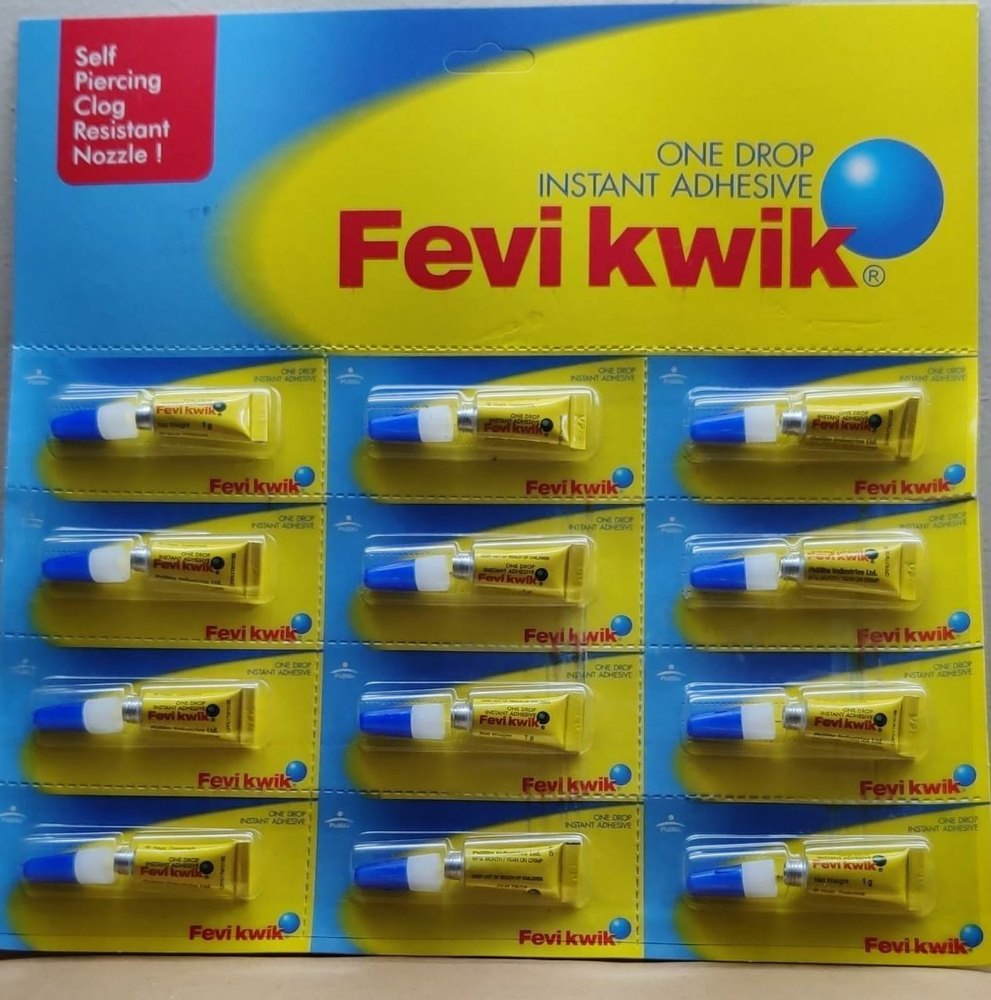 Instant Adhesive Fevikwik Set, 10 ml, Pack Price in Mumbai, Maharashtra ...