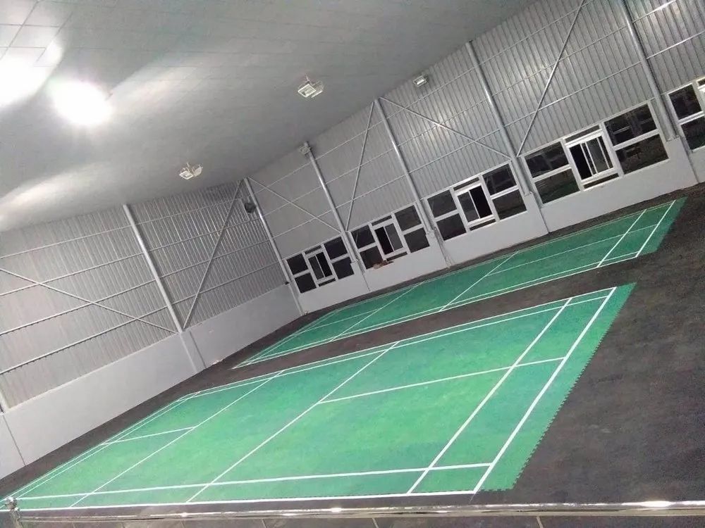 Interlocking Rubber Badminton Court Construction, in Pan India, Maximum ...