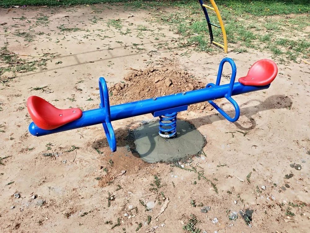 Iron 2 Seater Playground See Saw, in Outdoor, Size: Standard Price in Meerut, Uttar Pradesh ...