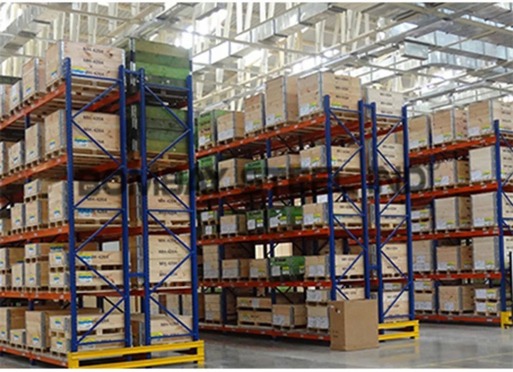 Iron Storage Racks Heavy Duty Pallet Rack, For Warehouse, 5000 Kg Price ...