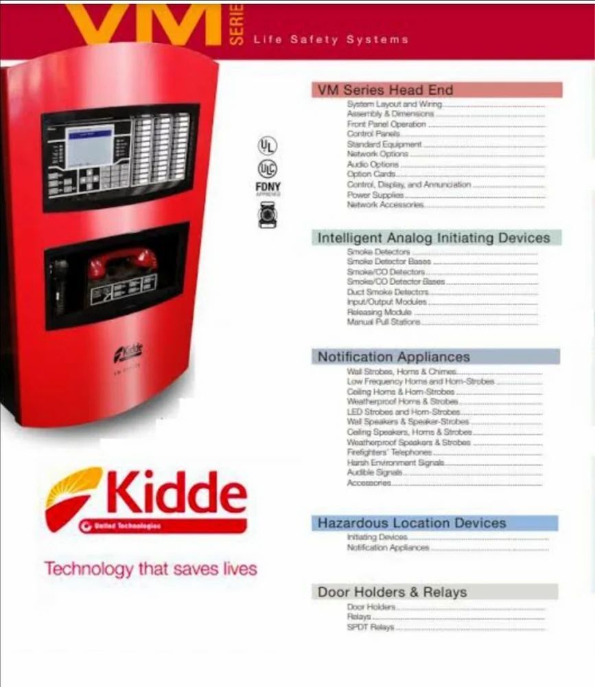 Kidde Fire Alarm System Price in Delhi, Delhi – ₹4,25,000 | RAMA ...