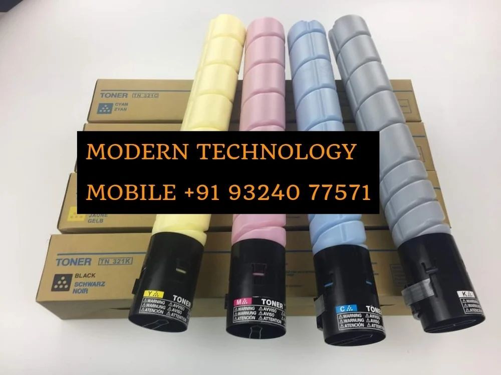 Konica Minolta Tn 321 Original toner cartridge CMYK, Page Yield: 12000 ...