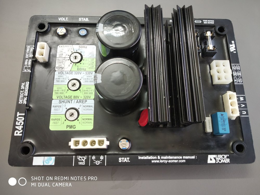 Leroy Somer AVR LS R450T Generator Voltage Regulators, For Industrial ...