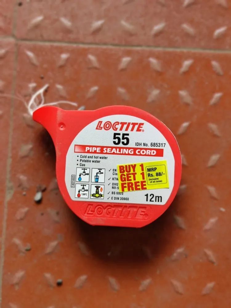 Loctite 55 Pipe Sealing Cord - 12 Meter, Tape, 12MTR, BOX Price in Pune ...