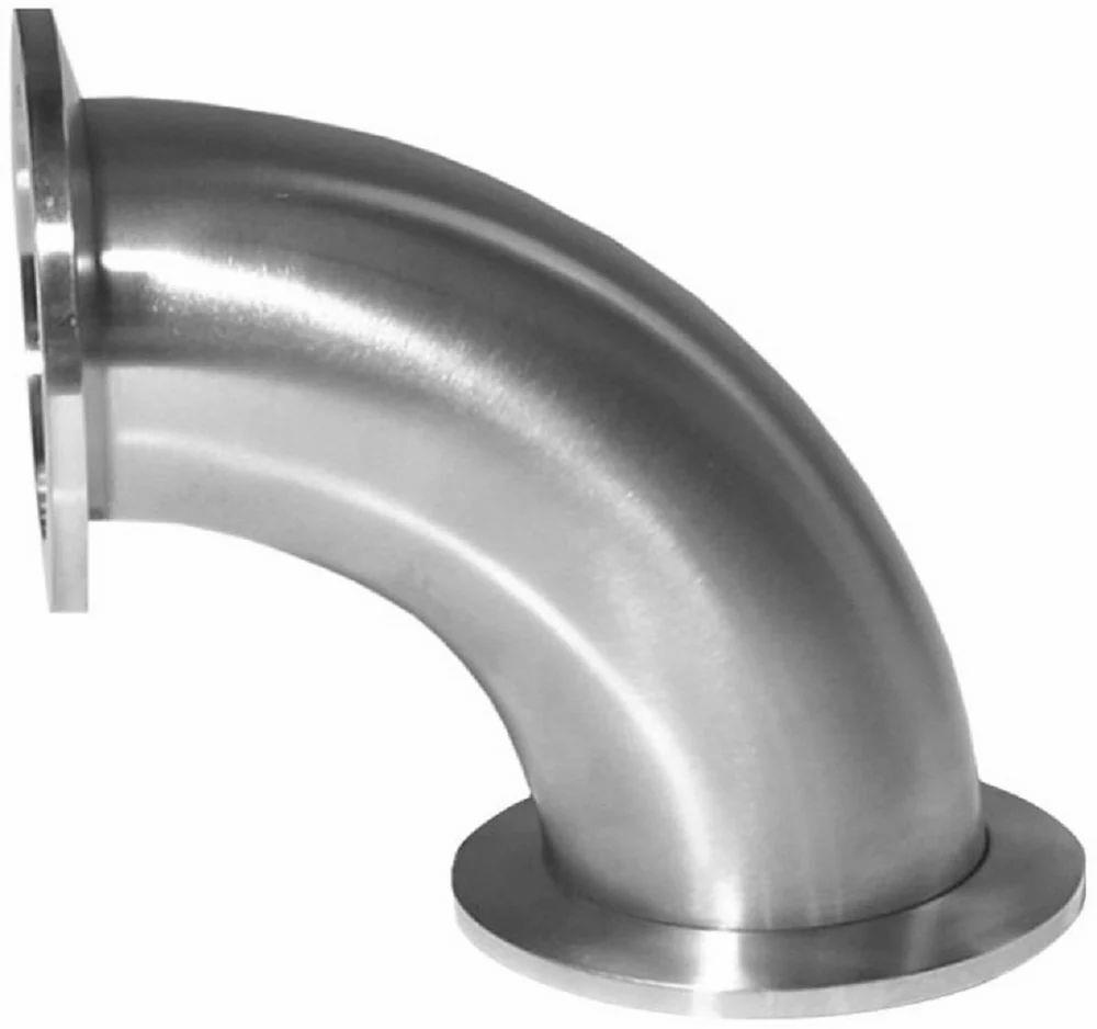 Long Radius Stainless Steel Tee Elbow, Bend Angle: 90 degree, Nominal ...