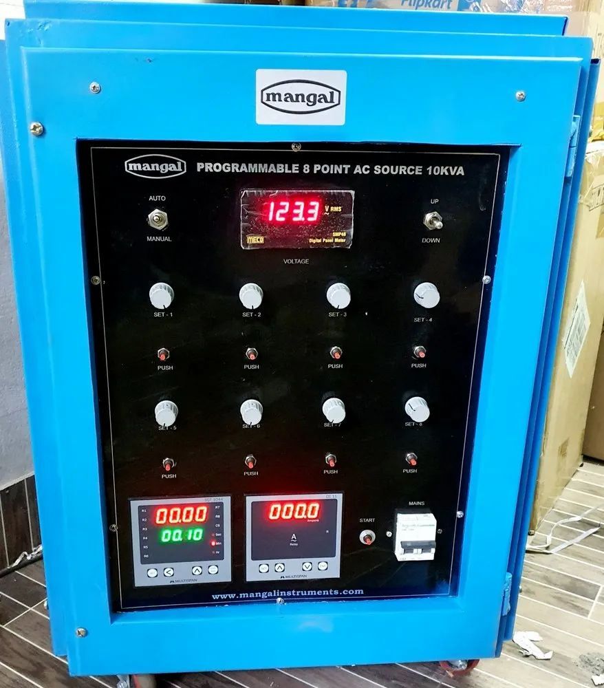 Mangal Compact Programmable multipoint Ac Power Source, Input Voltage ...
