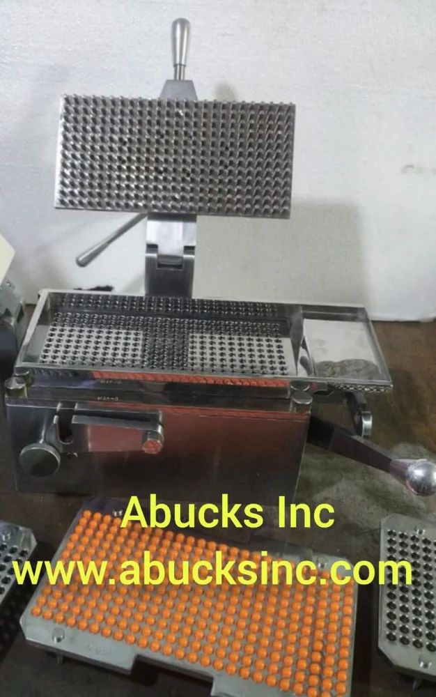 MANUAL CAPSULE FILLING MACHINE STAINLESS STEEL 300 HOLES MODEL, For ...