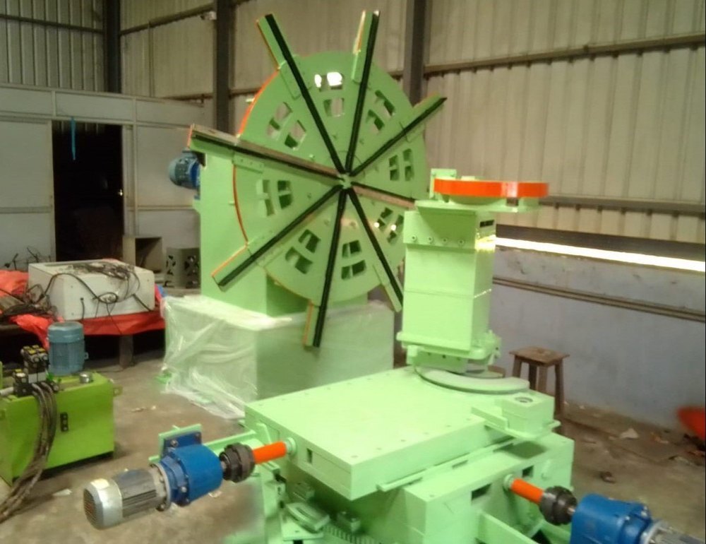 Manual/ Semi-Automatic Metal Spinning Machine for Inlet Cone/ Bell ...