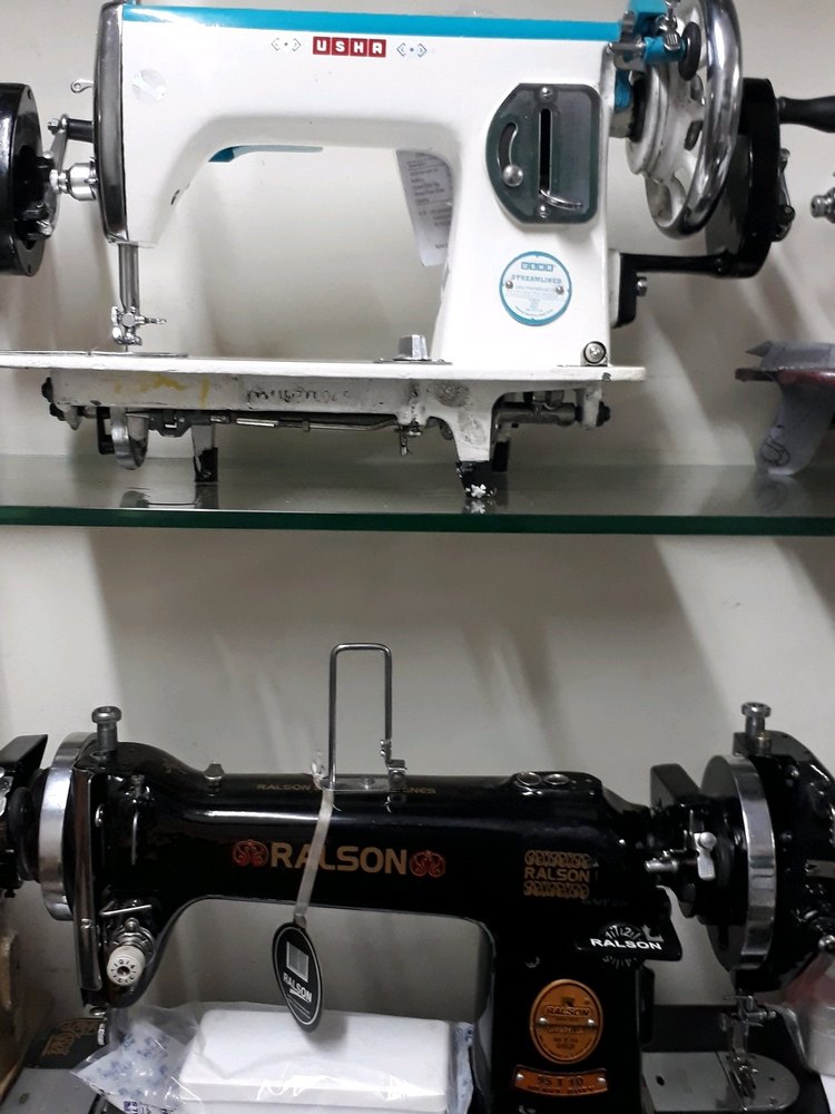 Manually Operated Usha Streamlined Home Sewing Machine, for Heavy ...