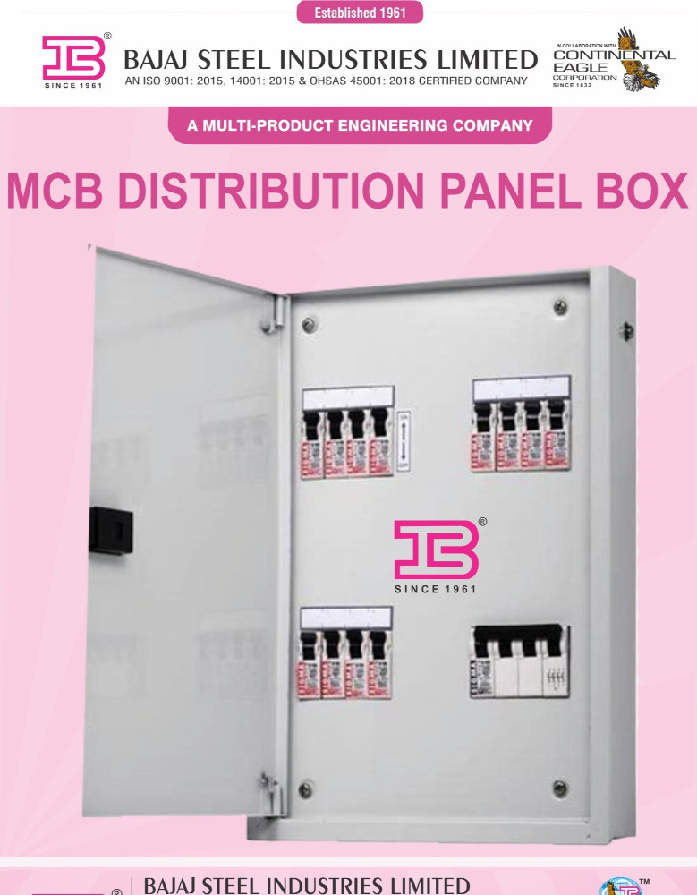 MCB Distribution Panel Box Price in Nagpur, Maharashtra – ₹50 | Bajaj ...