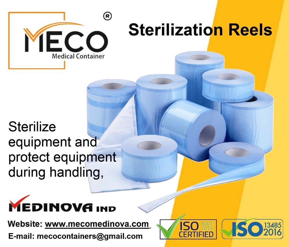 Medical Grade Paper Sterilization Packaging Reels, Autoclave, Packaging ...