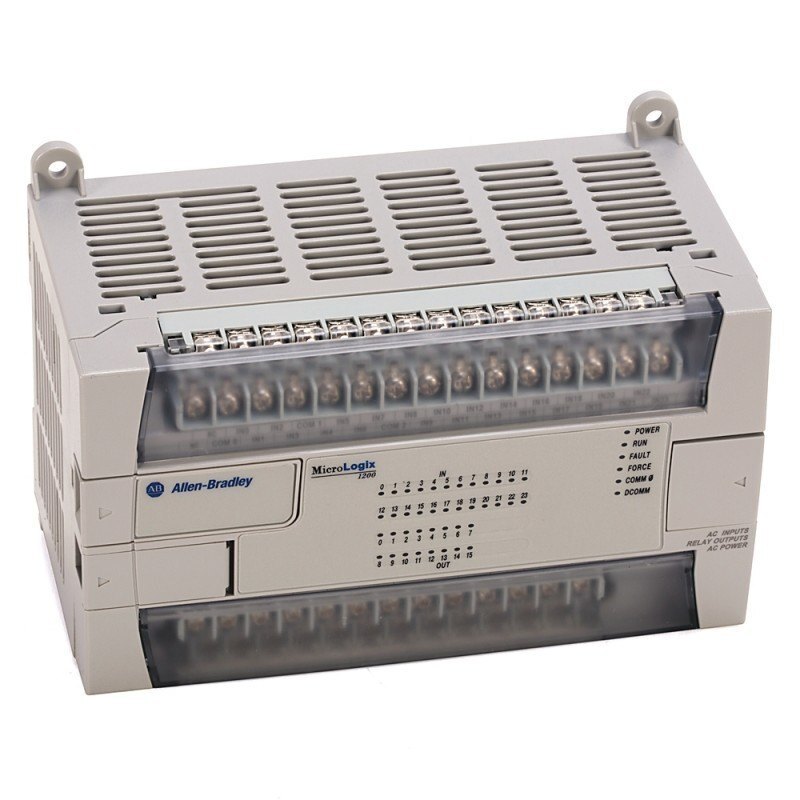 Micrologix 1200 ALLEN BRADLEY 1762-L40BWAR, 24 Input 16 Output ...