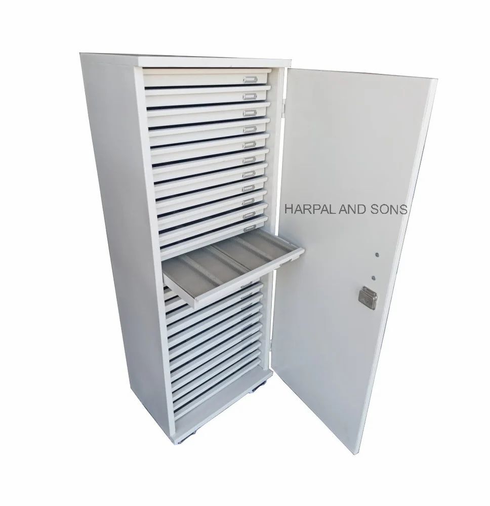 MicroSCOPE Slide STORAGE CabinET for 5000 SlideS Mild Steel POWDER ...