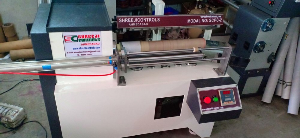 Mild Steel Air Pneumatic Core Cutting Machine shreeji controls, Model ...