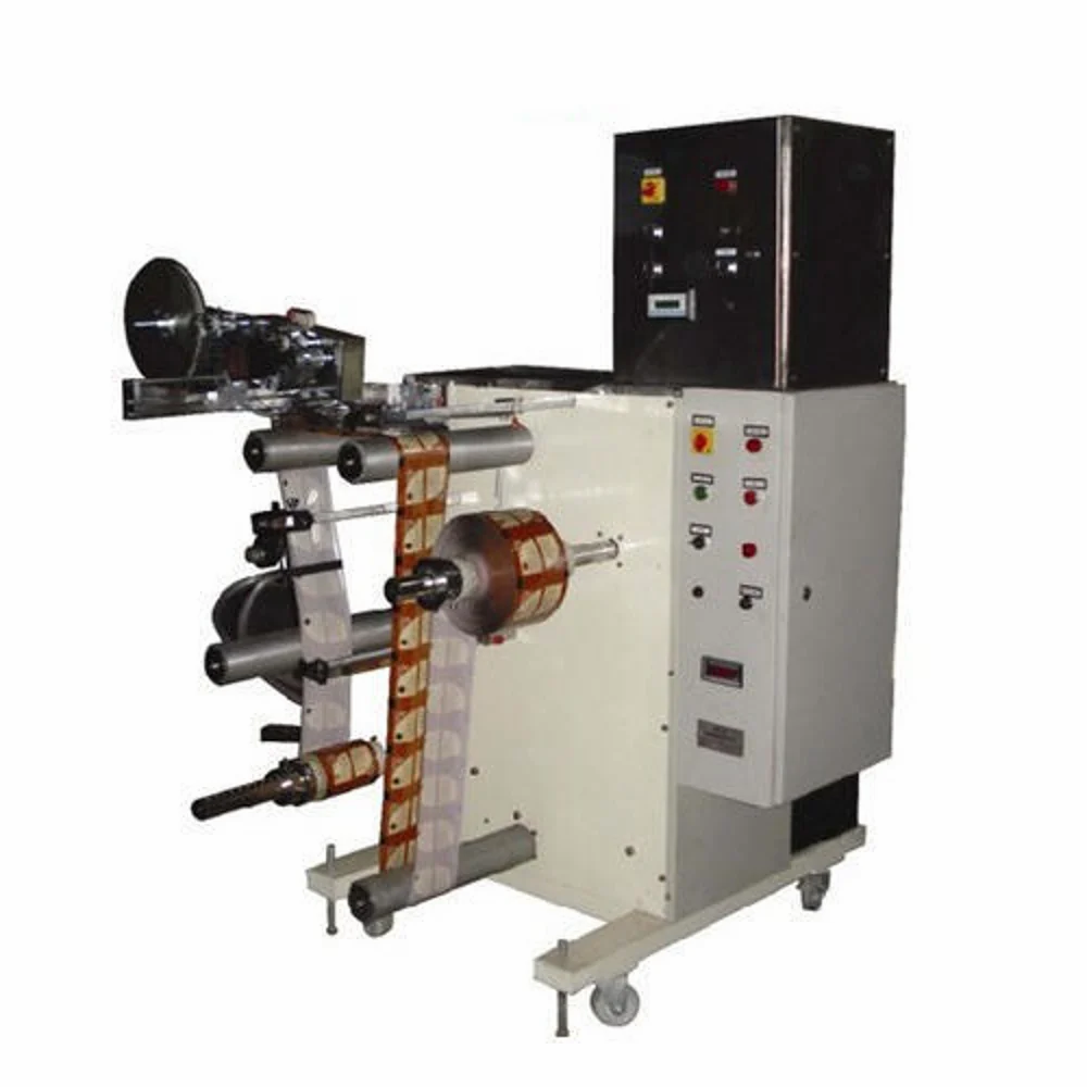 Mild Steel Automatic Slide Rewinder Machine, Production Capacity(Meter ...