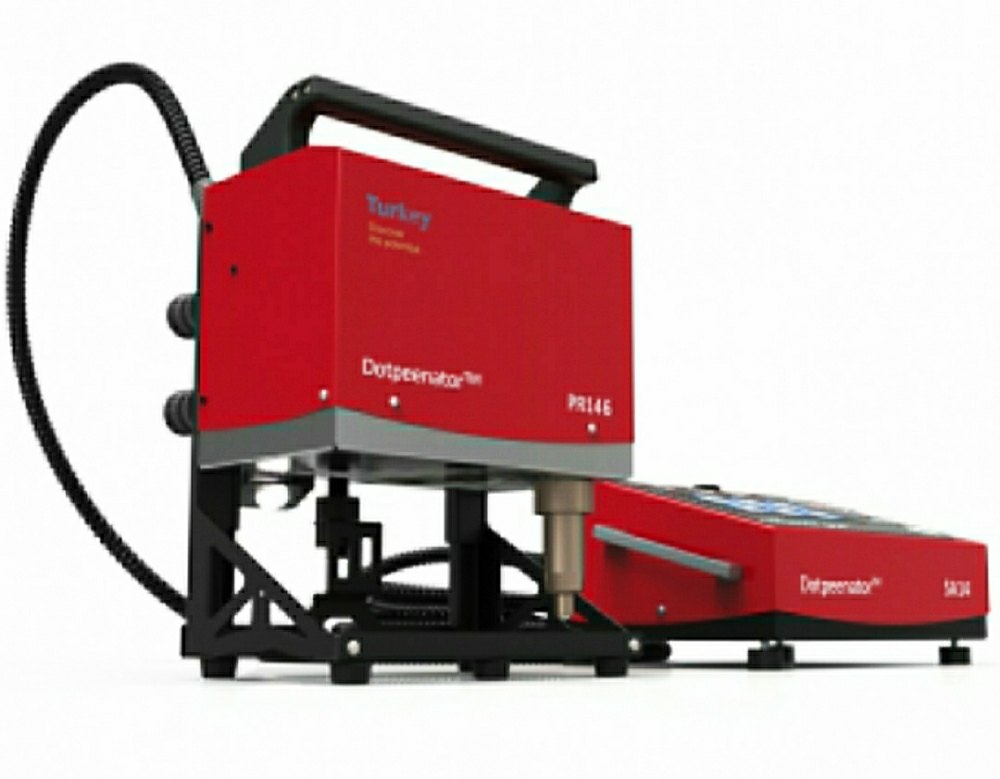 Mild Steel Dotpeenator Portable DOT Pin Marking Machine, 1.6mm Minimum ...