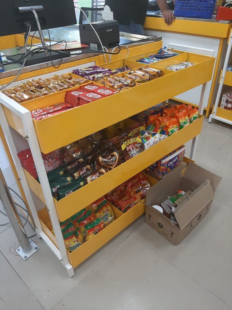 Mild Steel Free Standing Unit Chocolate display rack Price in Nagpur ...