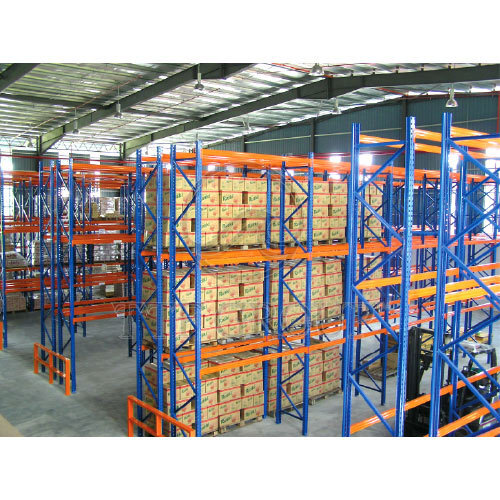 Mild Steel Free Standing Unit Selective Pallet Rack, For Warehouse ...