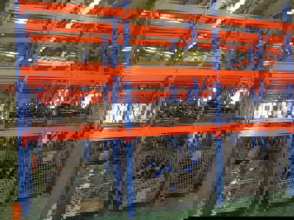 Mild Steel Heavy Duty Pallet Rack, For Warehouse Price in BAHADURGARH ...