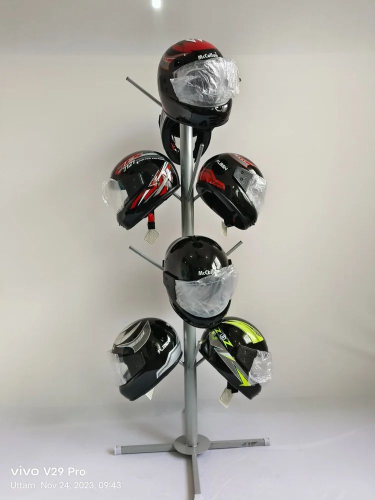 Mild Steel Helmet Storage Stand Price in Bengaluru, Karnataka – ₹2,900 ...