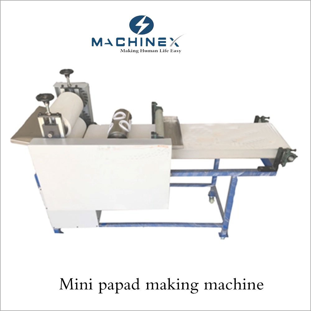 Mild Steel Mini Papad Making Machine, Capacity: 12 kg Per Hr Price in ...