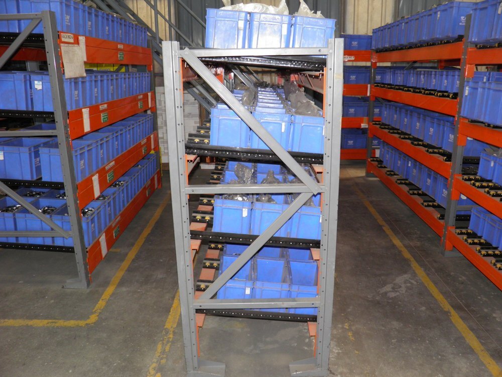 Mild Steel Rashmi FIFO Rack System, Storage Capacity: 400 kg ...