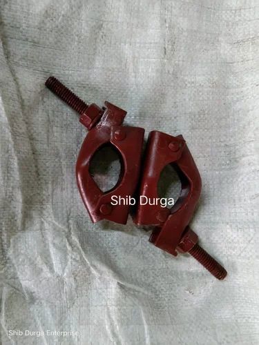 Mild Steel Red Swivel Scaffolding Clamp, For Construction Price in ...
