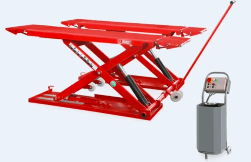 Mild Steel S-M35 2.2kW Car Scissor Lift Manufacturer & Seller in ...