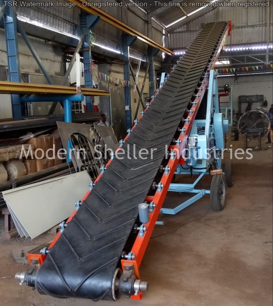 Modern Mild Steel Loading Conveyor Systems, Capacity: 50 to 100 kg per ...