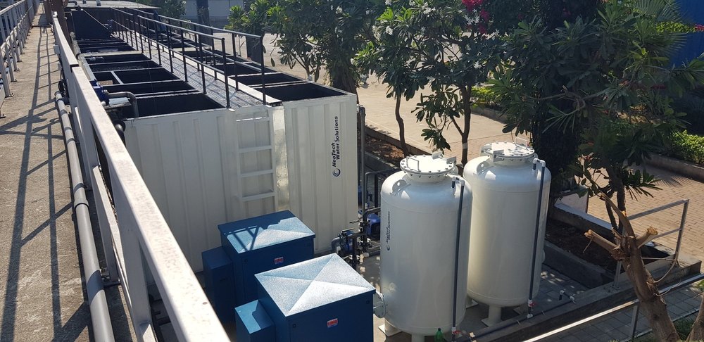 Modular MBR Sewage Treatment Plant, Capacity: 350 M3/Day in Valsad ...