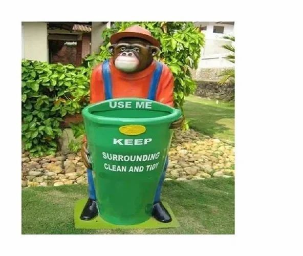 Monkey Frp Dustbin, 5FT, 40KG at 6500.00 in Noida
