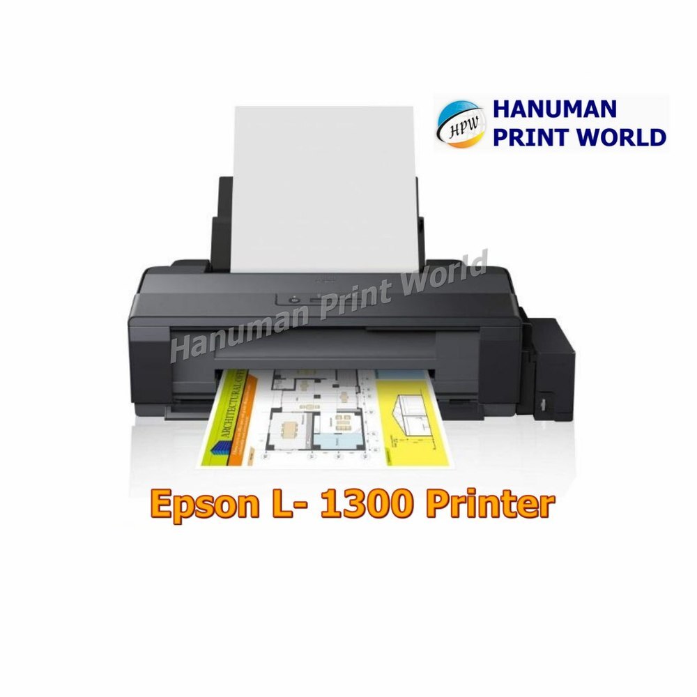 Monochrome,Color Inkjet Sublimation Epson L -1300 Printer, Model Name ...