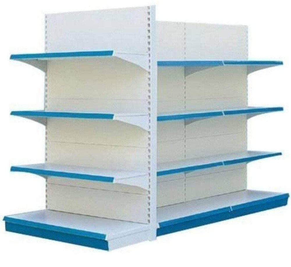Movable Unit Mild Steel Double Sided Display Racks, For Supermarket ...