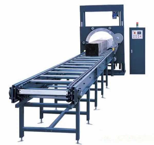 M.S.Structure Horizontal Stretch Wrapping Machine, Automation Grade ...