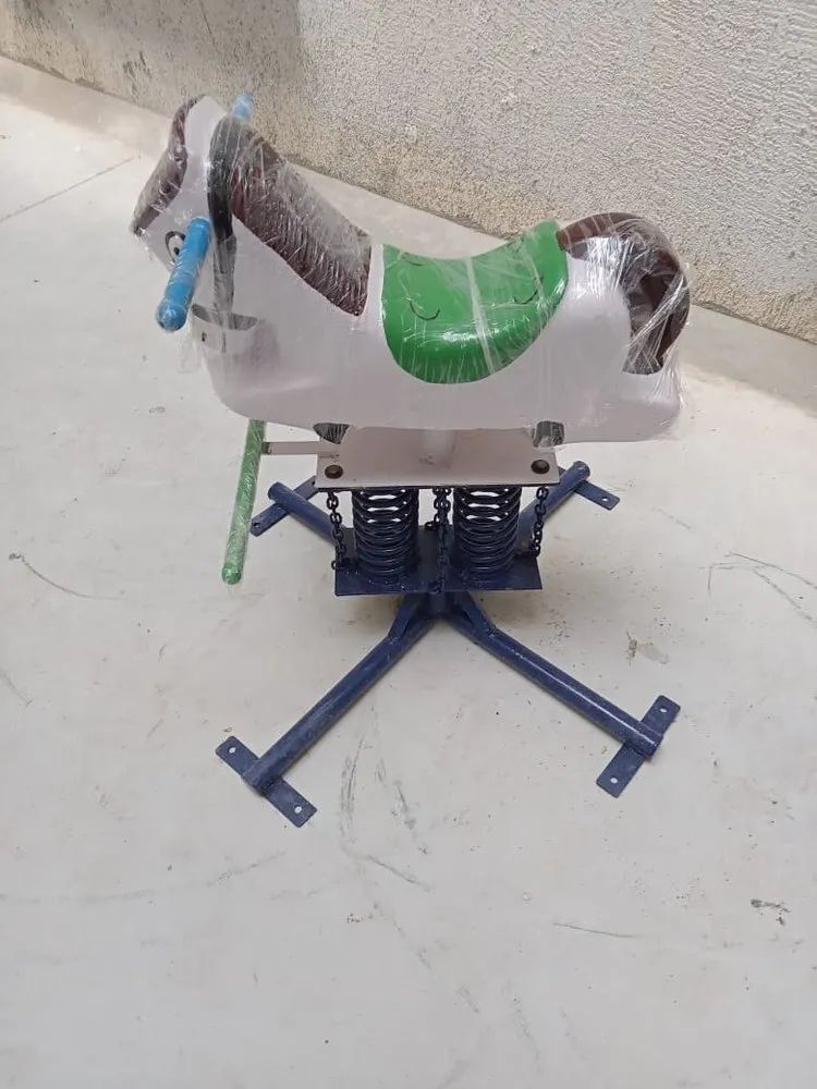 Multicolor FRP spring rider horse (portable) Price in Malkajgiri ...