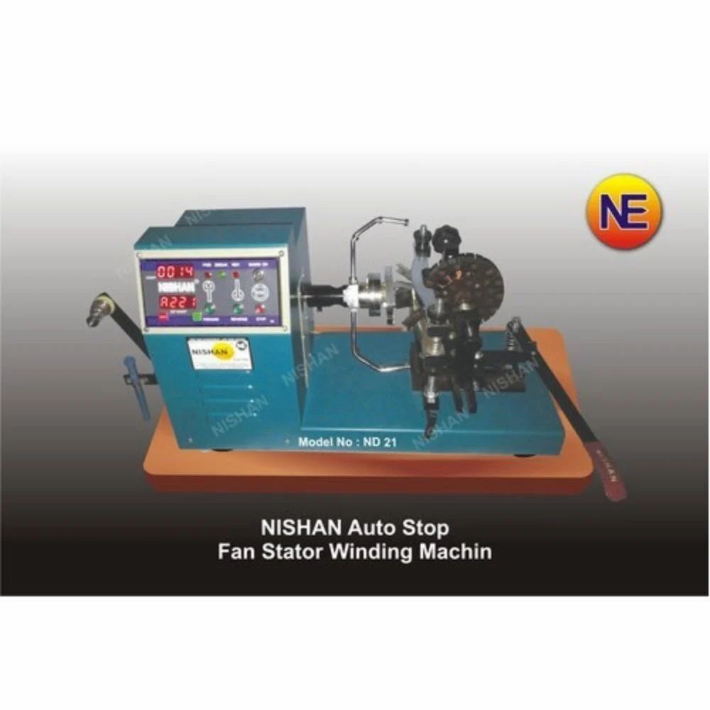 Nishan Table top Fan Winding Machine Manufacturer & Seller in Ahmedabad ...
