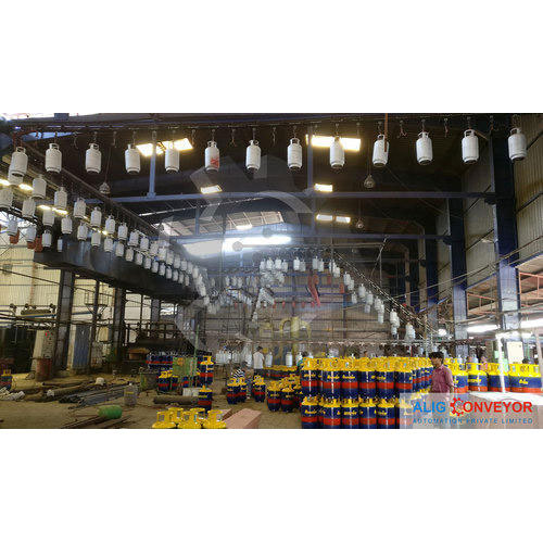 Paint Shop Overhead Conveyor, Automation Grade: Semi-Automatic at ...