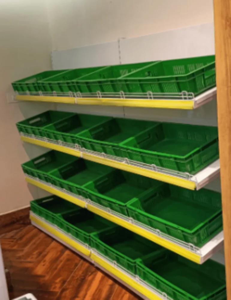 Pallet Racking Mild Steel Vegetable Racks For Shop, For Supermarket at ...